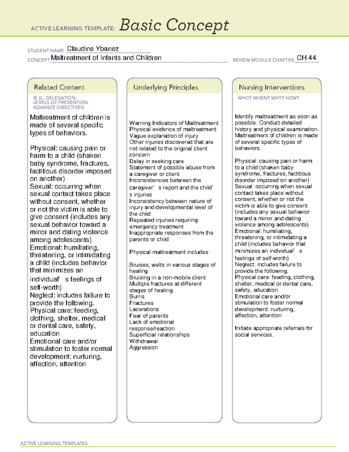 active learning template - VN 302 - ACTIVE LEARNING TEMPLATES Basic ...