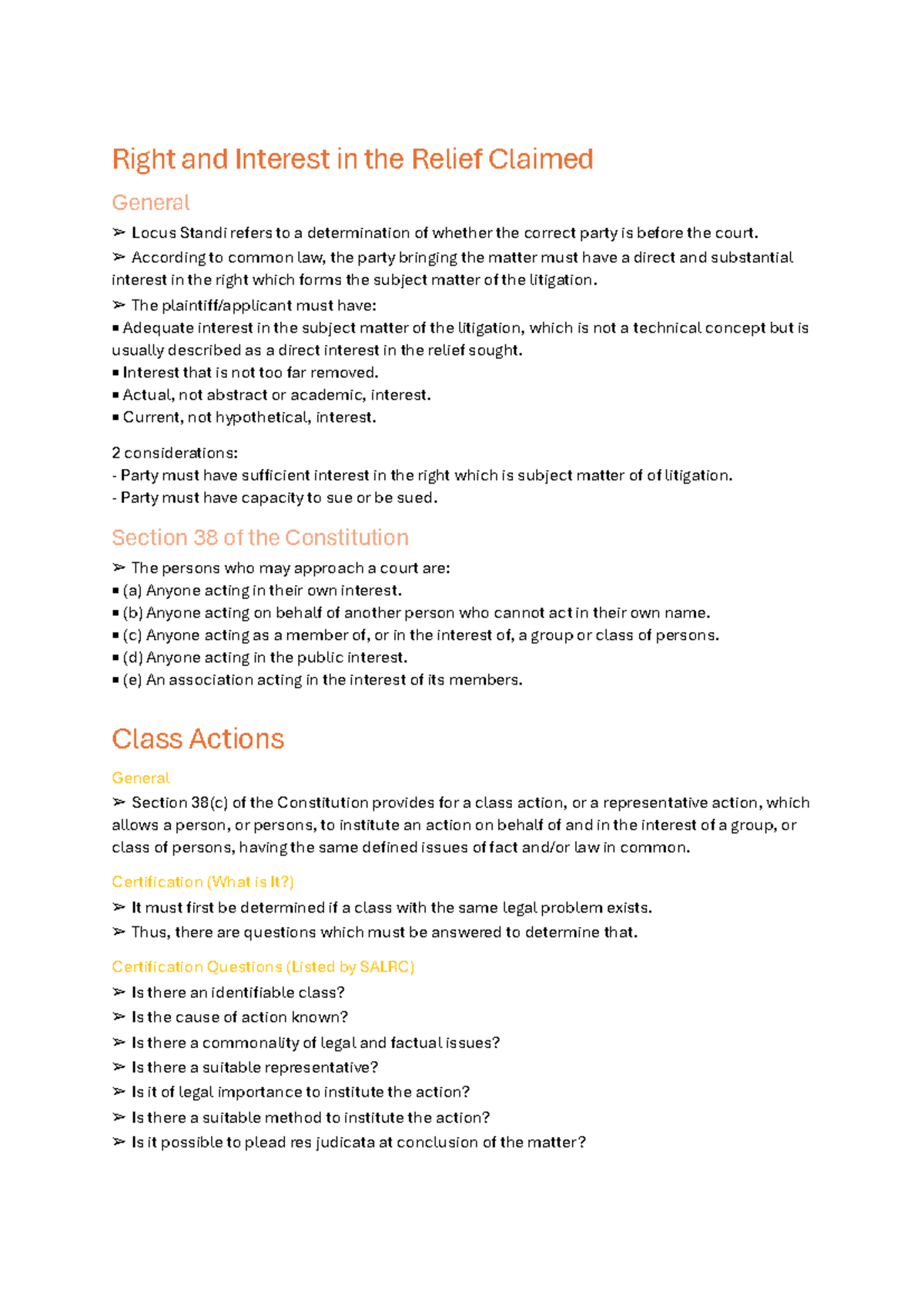 Chapter 7: Rights and Interests in Class Actions and Joinder (LAW 101 ...