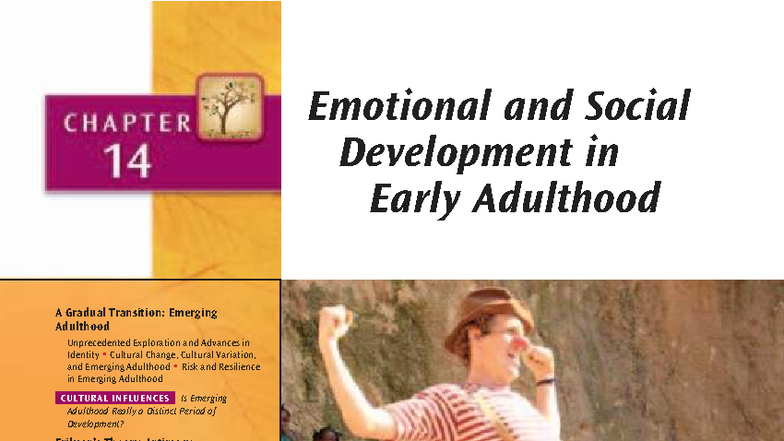 Emotional and Social Development in Early Adulthood: Insights and ...