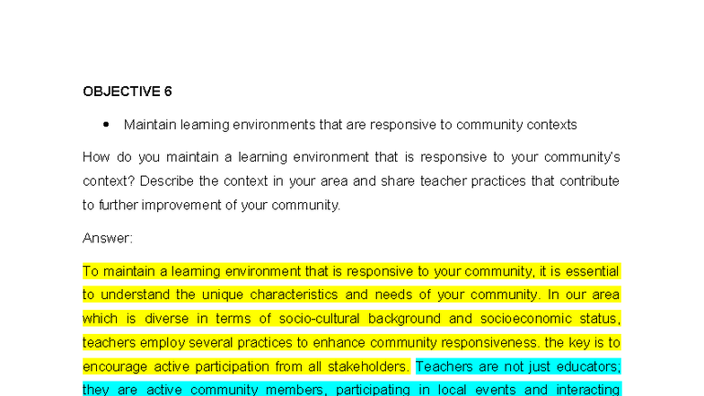 TRF 2025 - Maintaining Responsive Learning Environments in Community ...