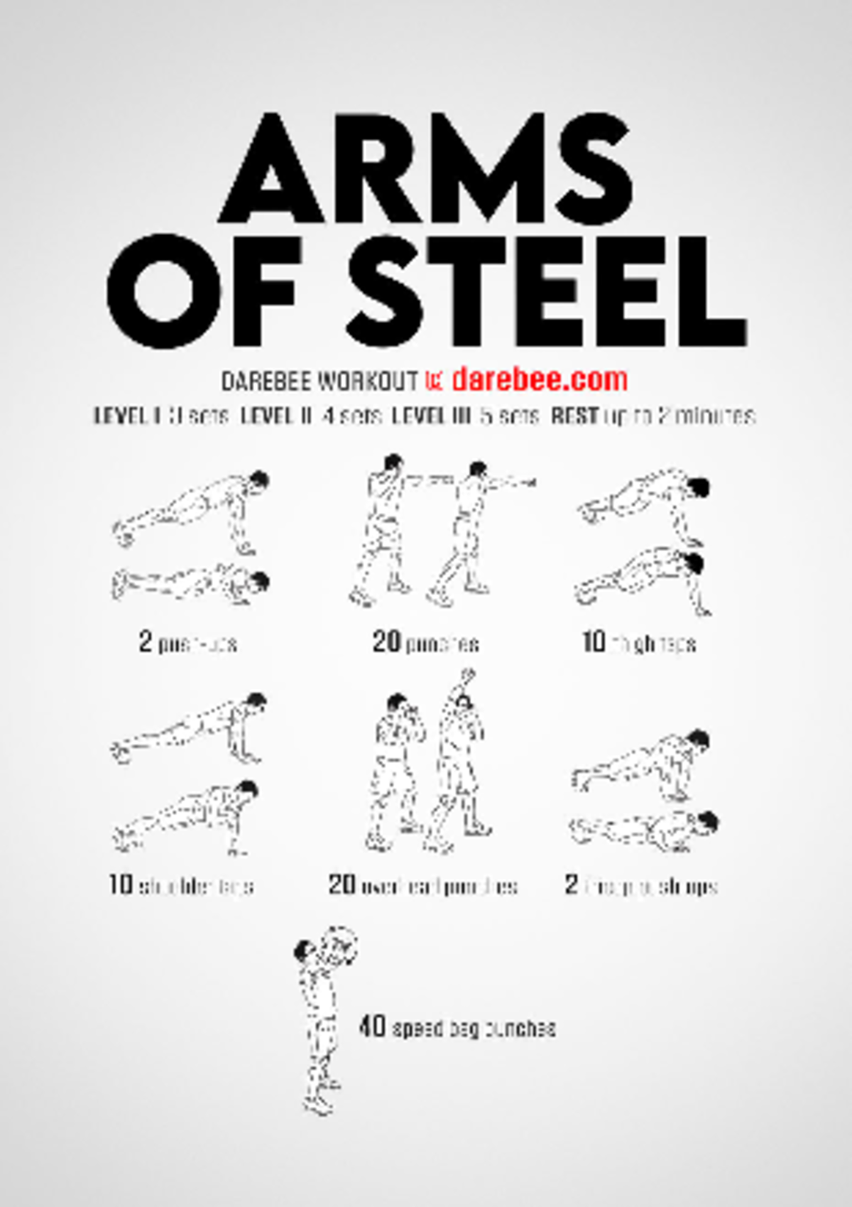 Arms of steel workout - LOL - Physics HL - ARMS OF STEEL DAREBEE ...