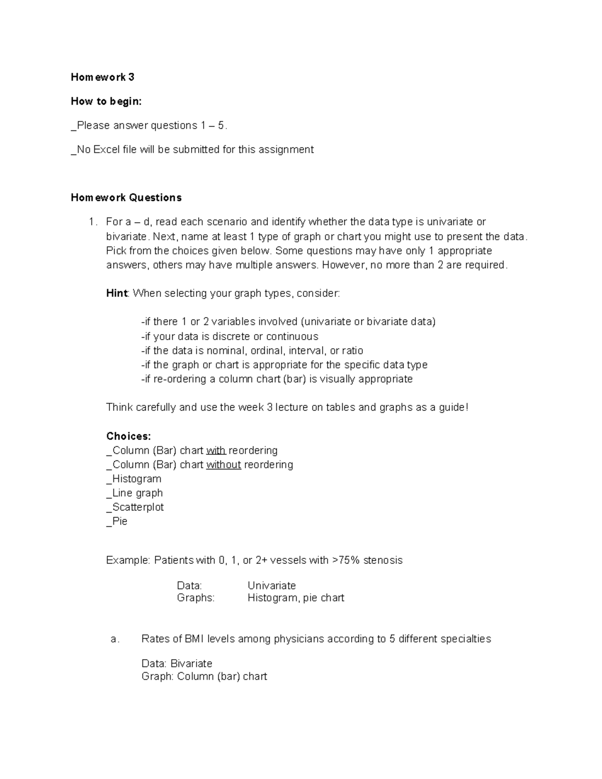Homework 3: Data Types & Graphs Analysis Assignment - Studocu