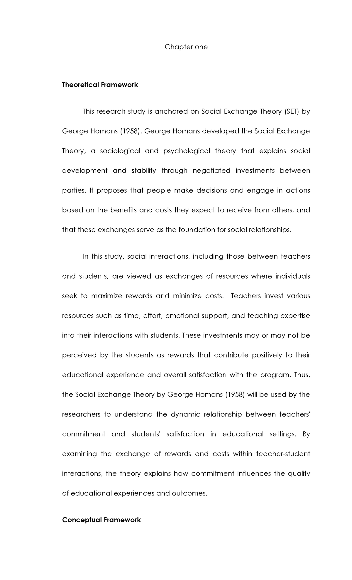 Chapter 1 - Theoretical Framework on Teacher Commitment and Student ...
