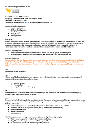 QAdds Chart - NUR1100 - Studocu