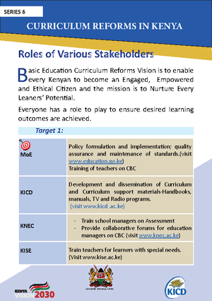 Grade 5 - Creative Arts Curriculum Design and Learning Outcomes - Studocu
