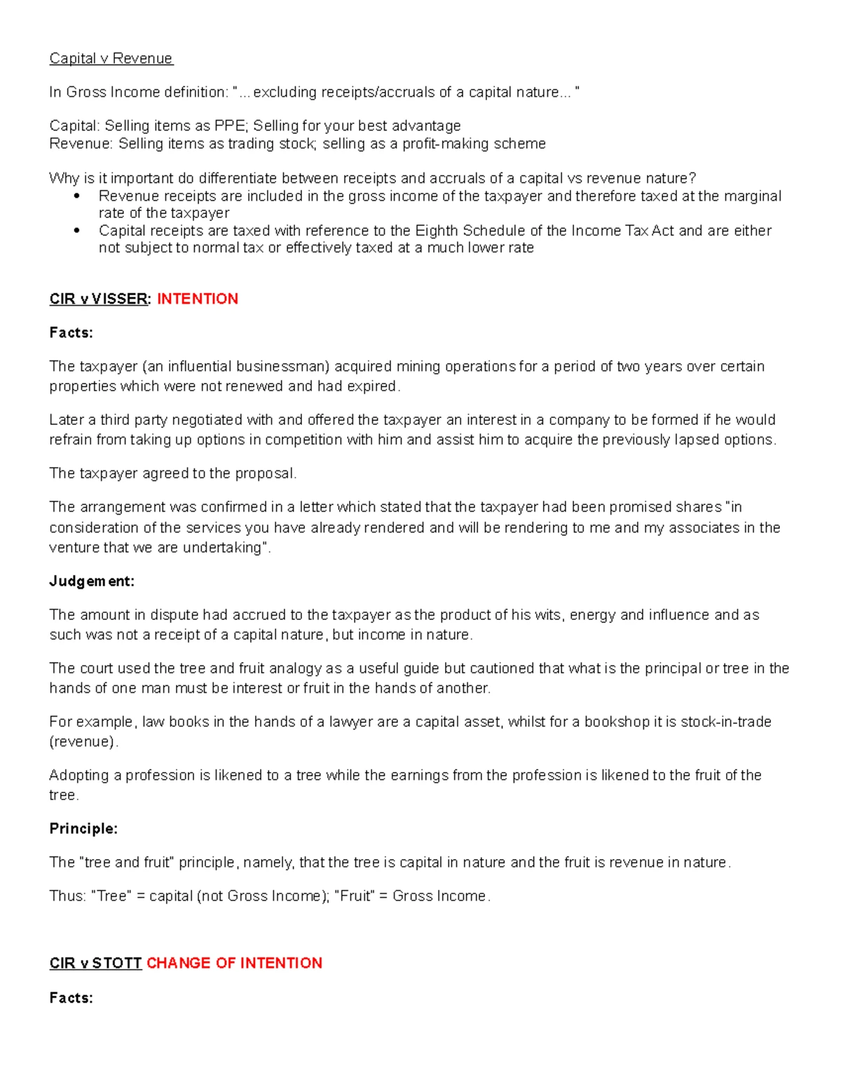 Court Cases Part 1 - BEL 200 SUMMARY OF COURT CASES 201 9 PART 1 GROSS ...