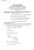 Introduction to mathematics - 1100 - UNZA - Studocu