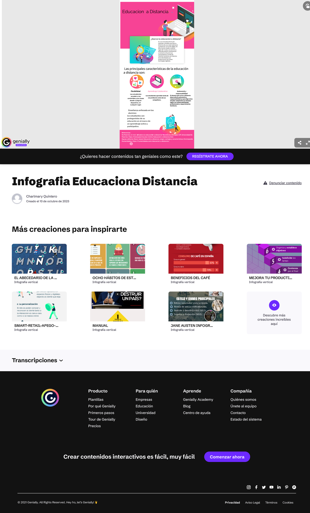 Infografia Educaciona Distancia - Infogra a Educaciona Distancia ...