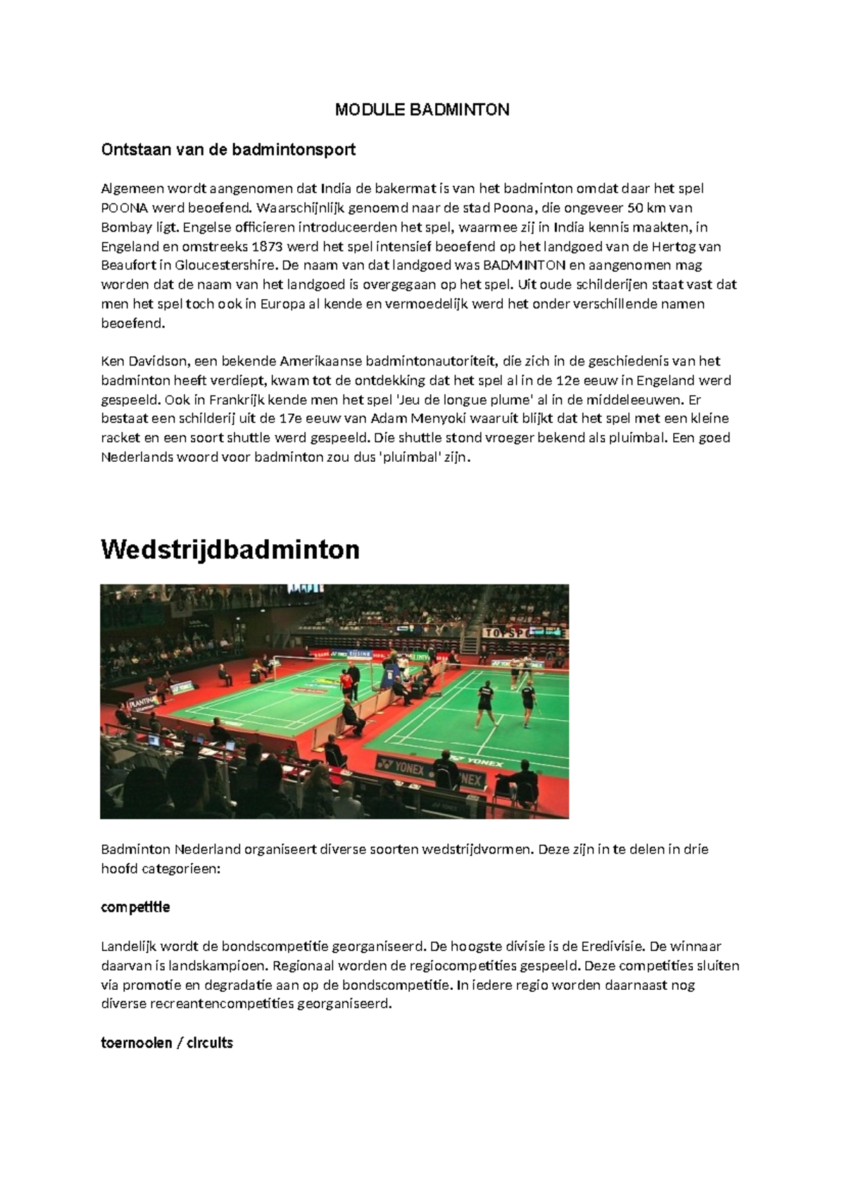 The Origin and History of Badminton: From Poona to Modern Sport ...