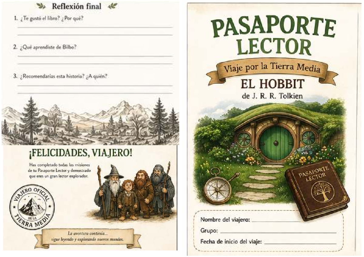 Pasaporte Lector: Análisis Final de El Hobbit (Literatura) - Studocu