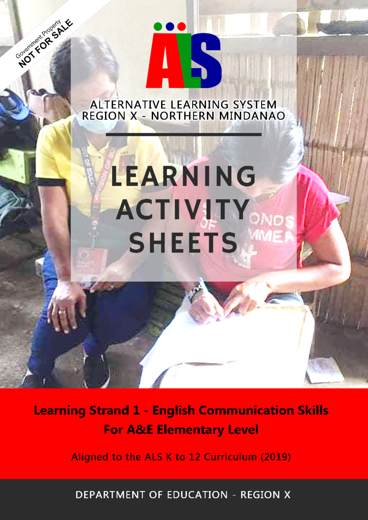 **LS1 English Communication - Activity Sheets for Learning Strand 1 ...