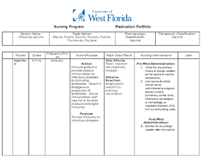 Percocet - Drug Card - Nursing Program Medication Portfolio Generic ...