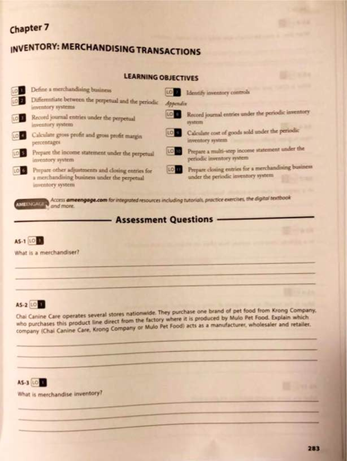 Key Accounting Principles Workbook Volume one, V5.0 Chap 7 - ACCG16971 ...
