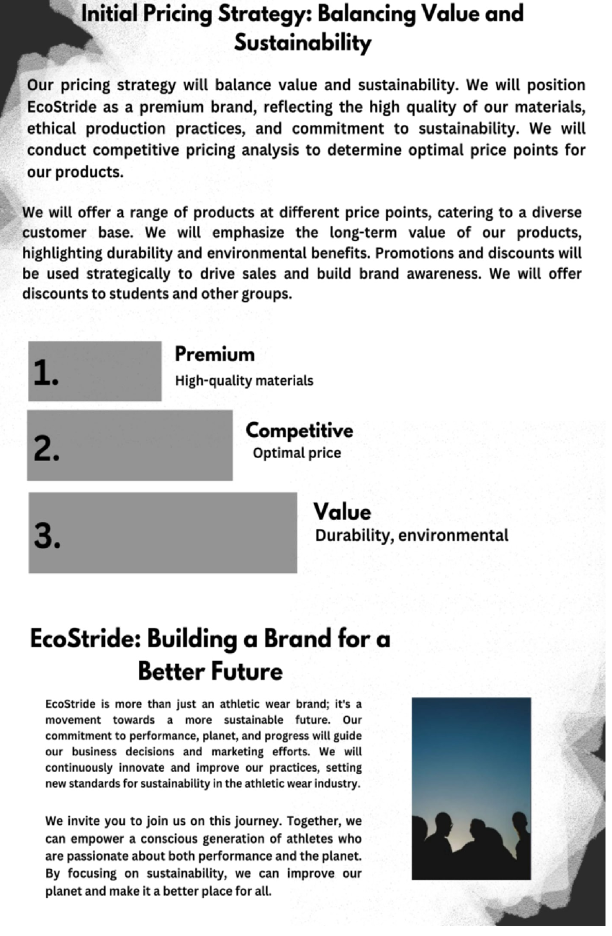 Marketing - Initial Pricing Strategy: Balancing Value and ...