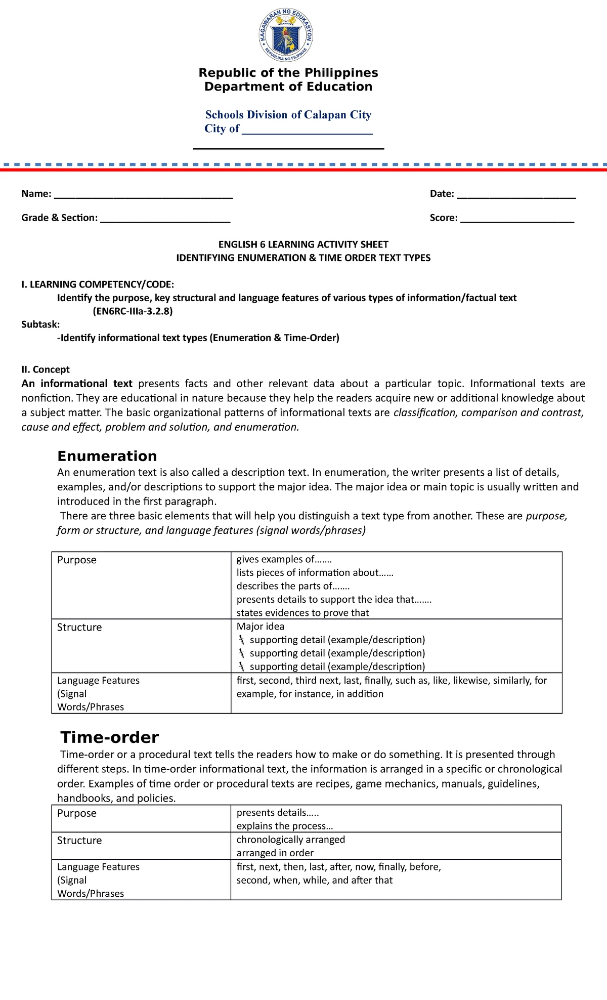 Module Episode 3 - Teaching Internship - EPISODE 3 Mary Coleen G. Mabras BSEd- Math 4A T 1 ...