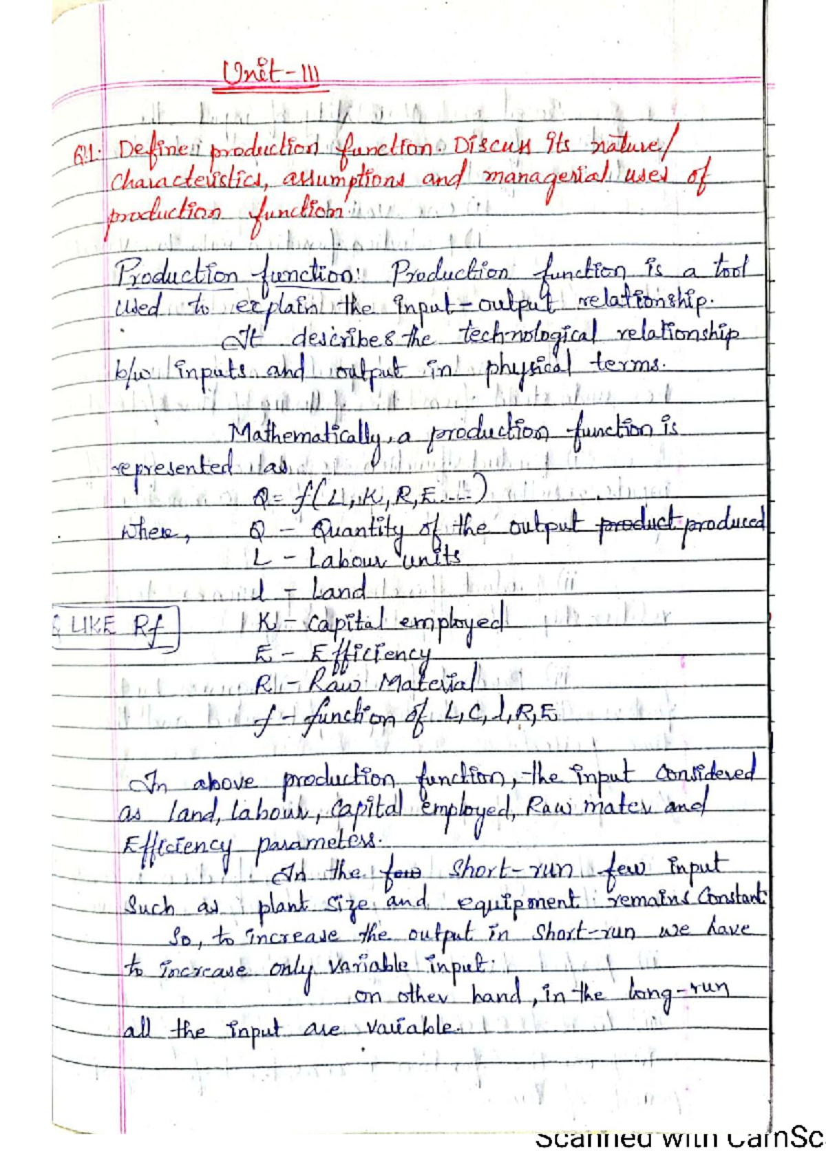 Unit 3 BEFA - Comprehensive Study Notes - Studocu