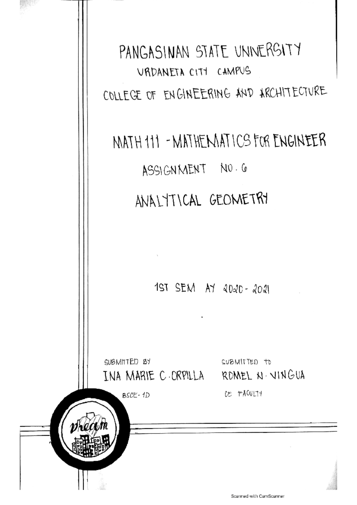 Assignment-no - Compilation of Note and assignment of Differential Calculus, Integral Calculus ...