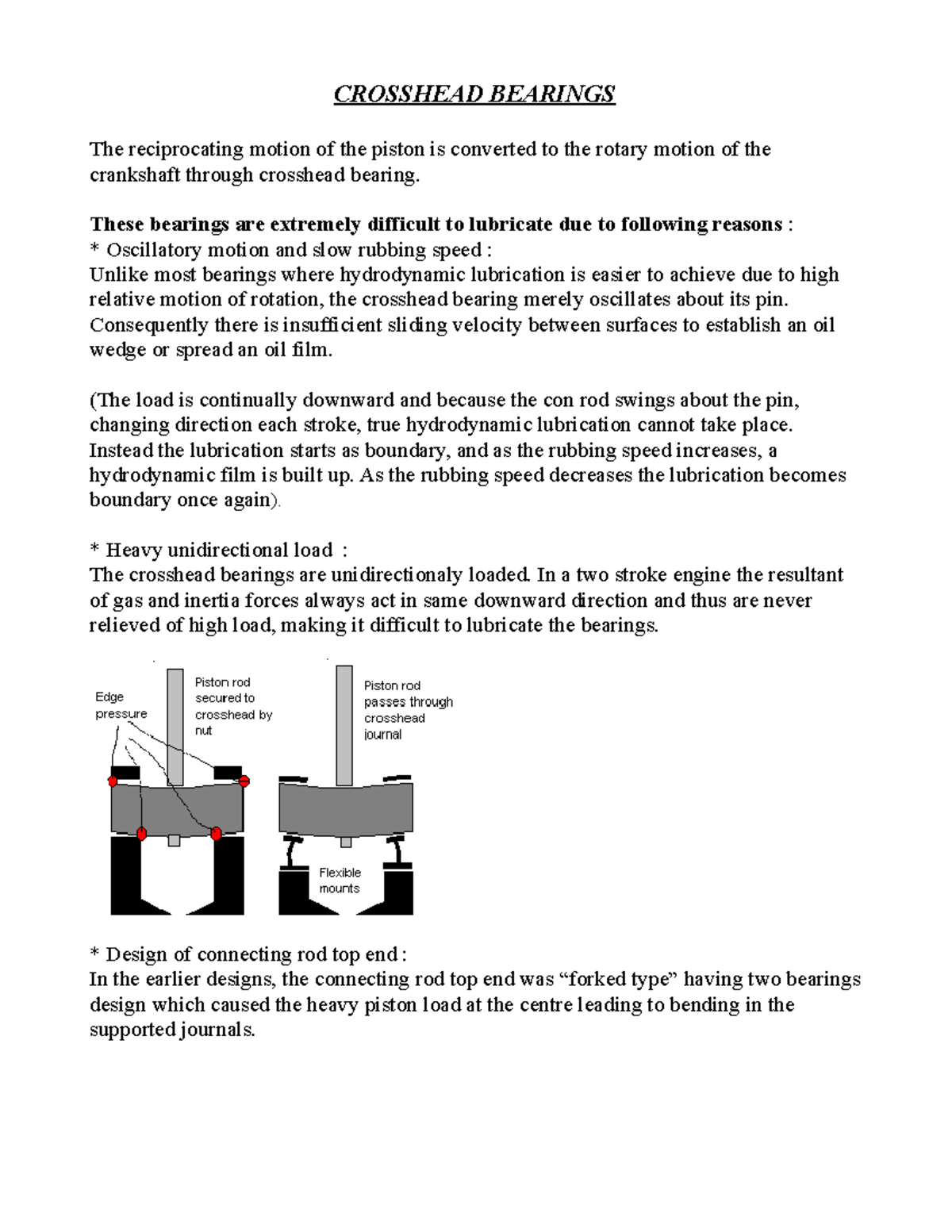 12.3 - Mechanisms and Challenges in Crosshead Bearing Lubrication - Studocu