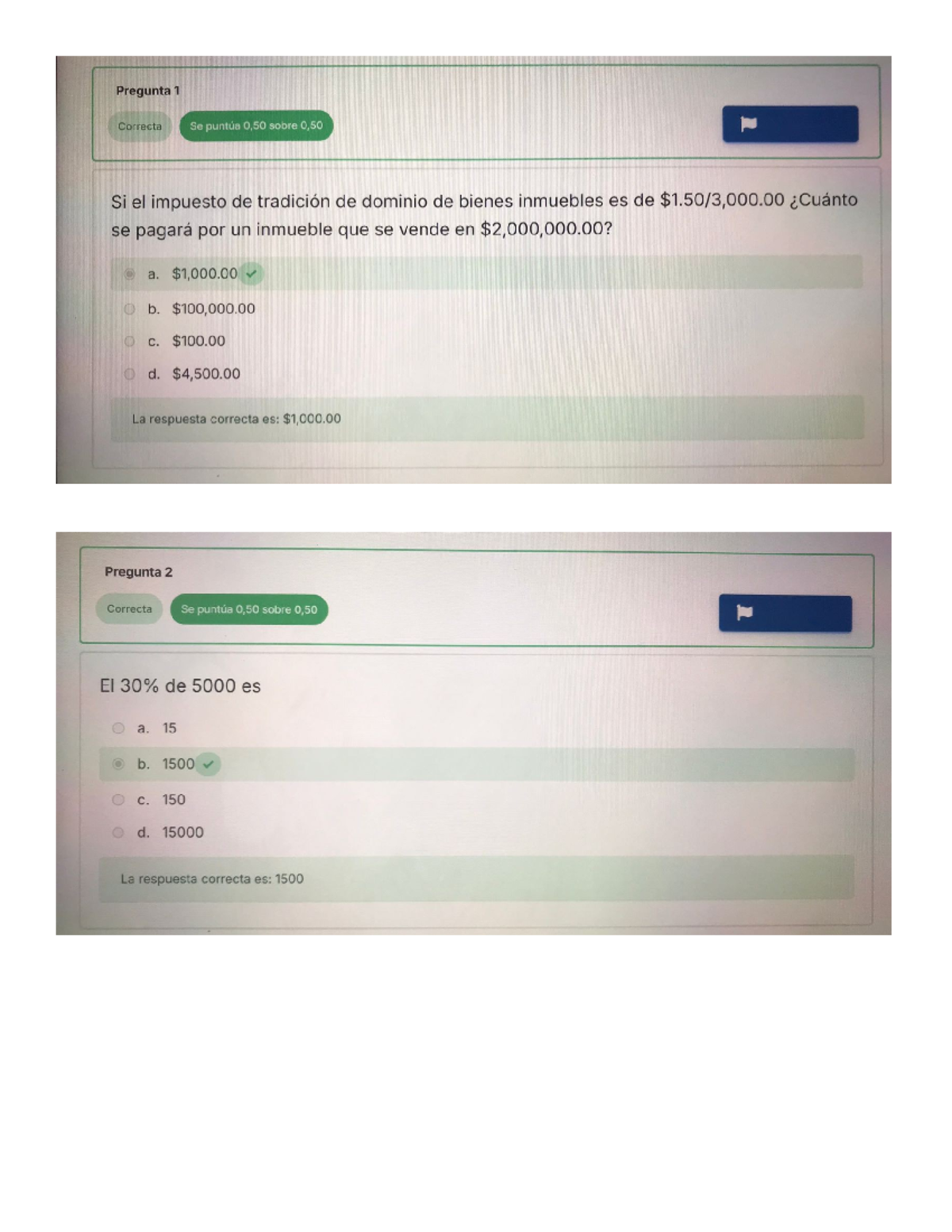 Estadística Cuestionario - Preguntas y Respuestas Correctas - Studocu