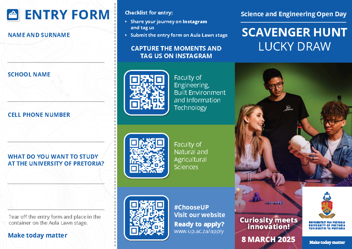 Scavenger Hunt Open - Open day - 8 MARCH 2025 SCAVENGER HUNT LUCKY DRAW ...