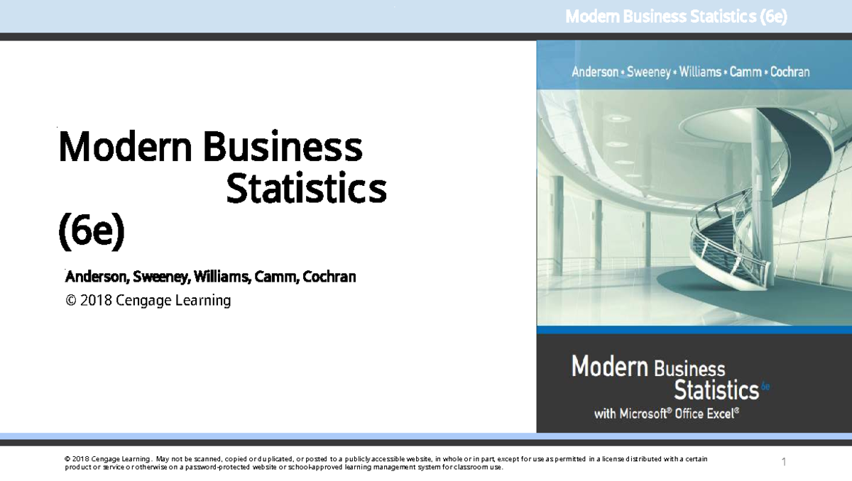 MBS6E - Chapter 02A: Descriptive Stats & Data Visualization Techniques - Studocu