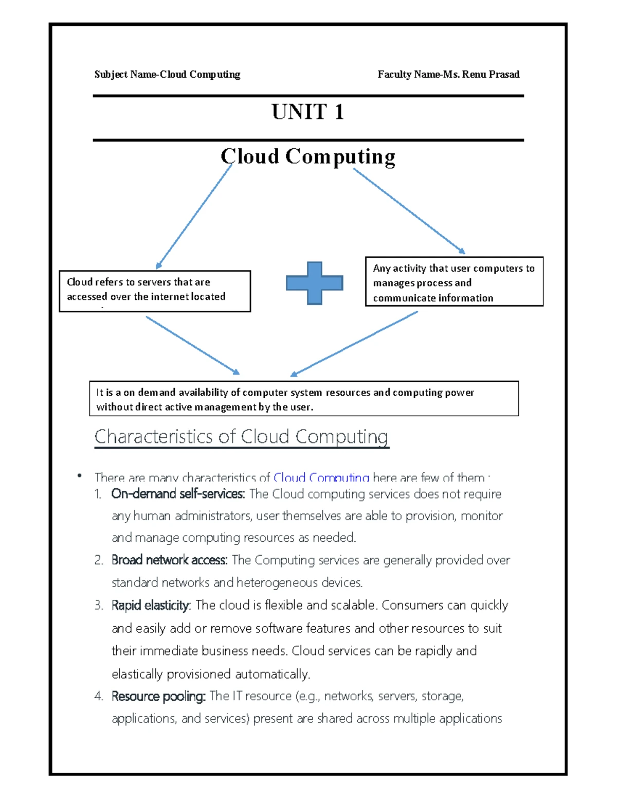 Unit 1 A - introduction to iot agent and their types - SUB: ARTIFICIAL INTELLIGENCE (KCS071) VII ...