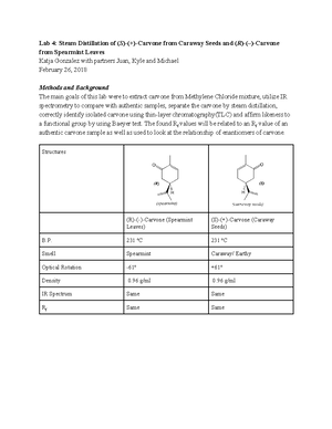 CHEM 232 S-2021 Exam 4 Study Guide - CHEM 232 S- 2021 FINAL EXAM ...