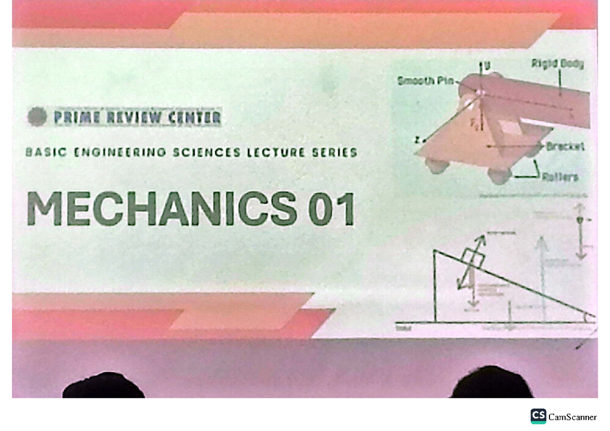 Mechanics 01 - Rigid Body & Vector Operations Lecture Notes - Studocu