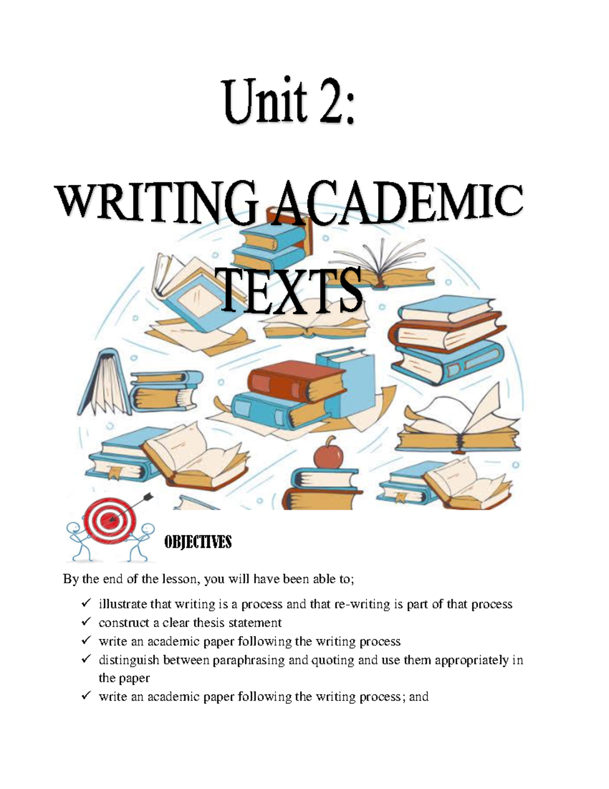EAAP-Module-2: Writing Process & Avoiding Plagiarism - Studocu