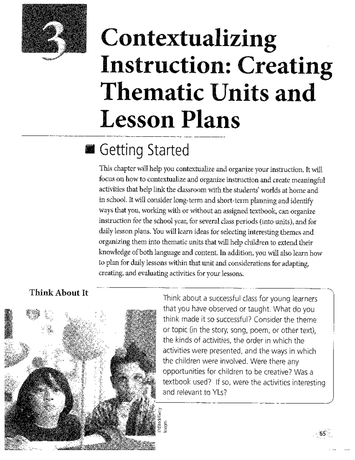 Creating Thematic Units and Lesson Plans for EYL (U3) - Studocu