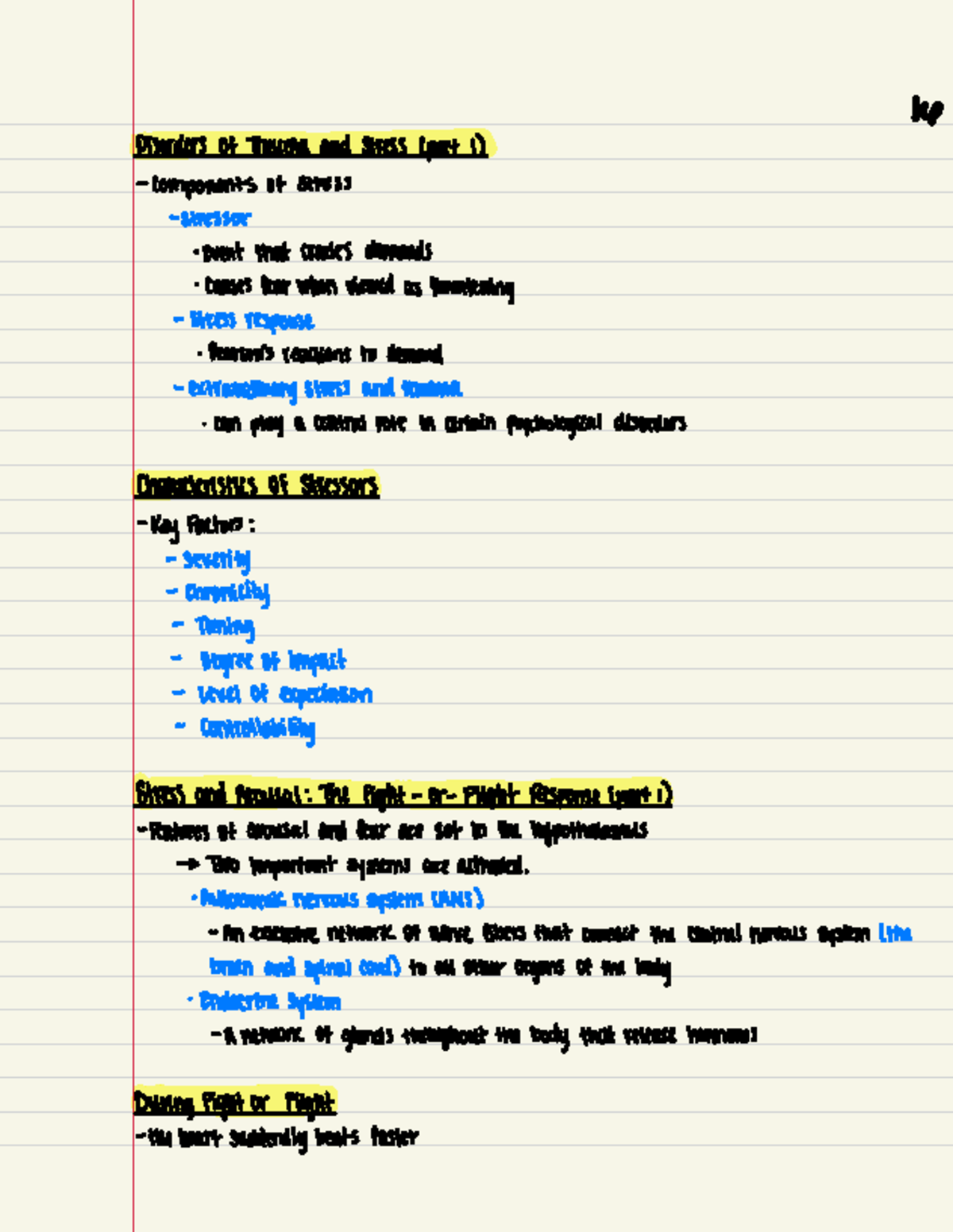 Abnormal Psych Writing page 16 - 10 Disorders of Trauma and stress ...