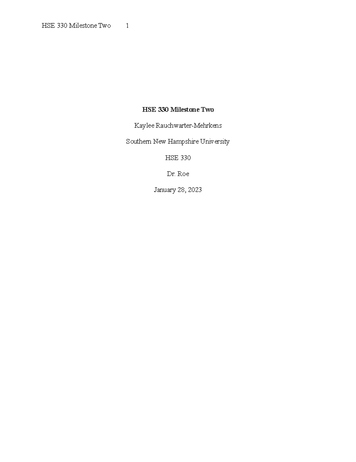 HSE 330 Milestone Two: Analyzing the ADA's Impact and Effectiveness ...