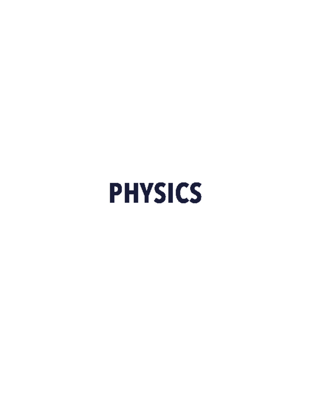 PHYSICS College 1 Dimensions and Units Overview - Studeersnel
