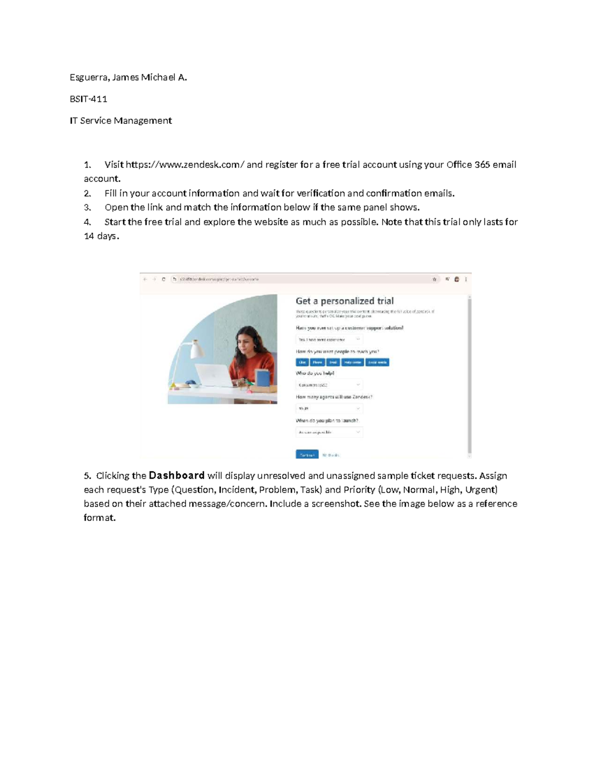 IT Service Management Guide by Esguerra, James Michael A. - Studocu