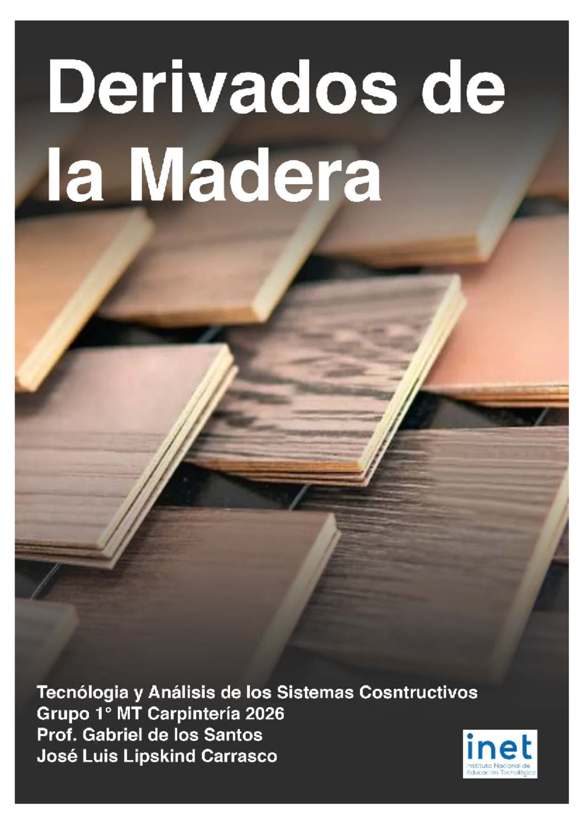 Derivados de la Madera - José Luis Lipskind - MT1 2026 - Studocu