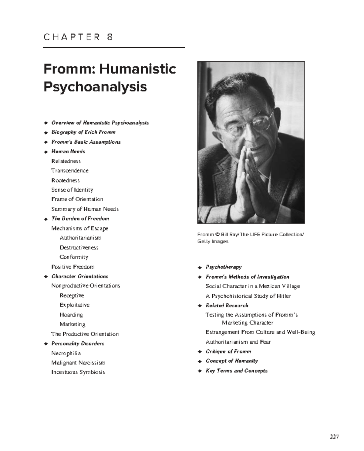 Erich Fromm's Humanistic Psychoanalysis: Key Concepts and Theories ...