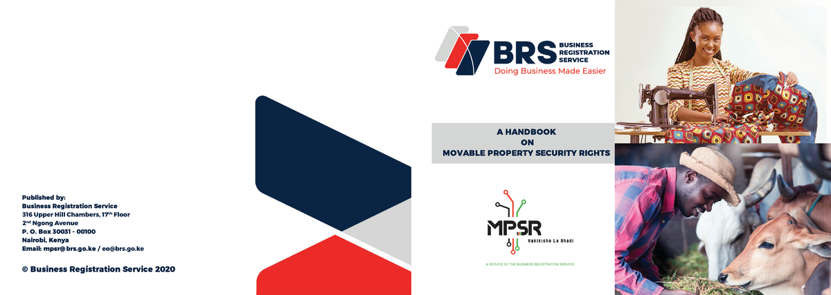 MPSR- Handbook-1: Guide on Movable Property Security Rights Act - Studocu