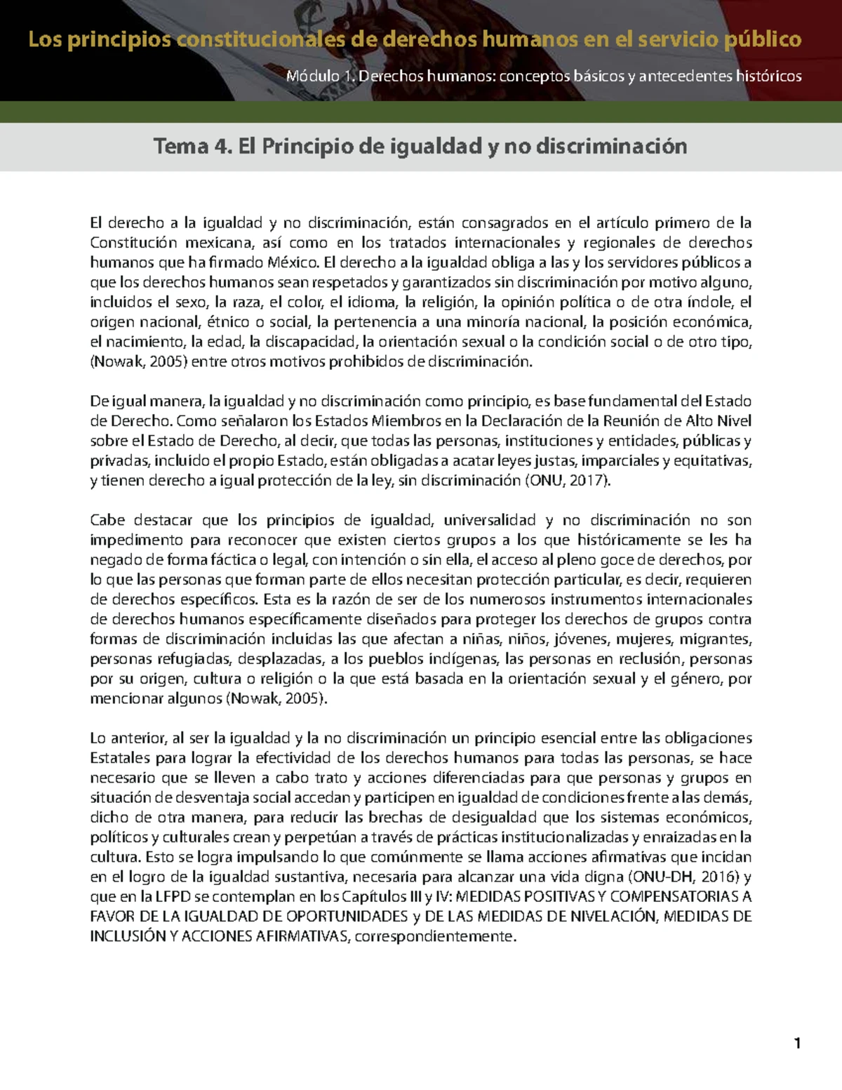 Cuestionario Final Módulo 1: Trata de Personas y Derechos Humanos - Studocu