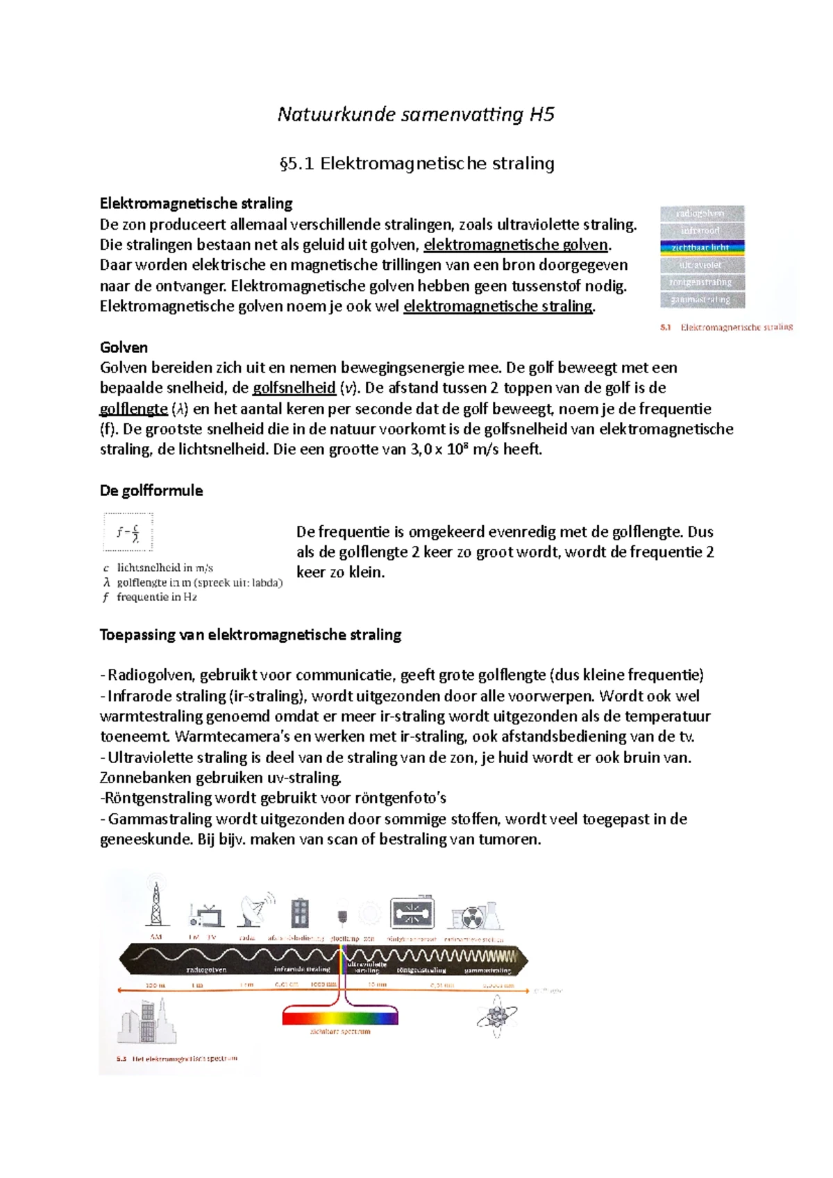 Samenvatting van Hoofdstuk 6: Licht en Kleur inzichten - Studeersnel