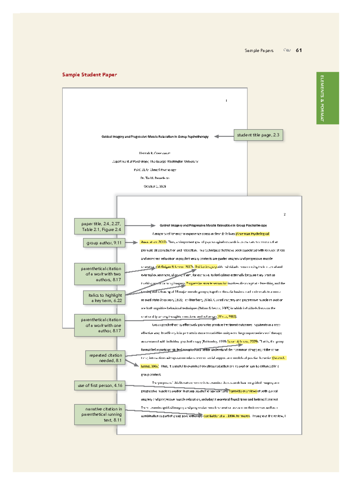 APA 7th Edition: Annotated Student Research Paper Example - Studocu