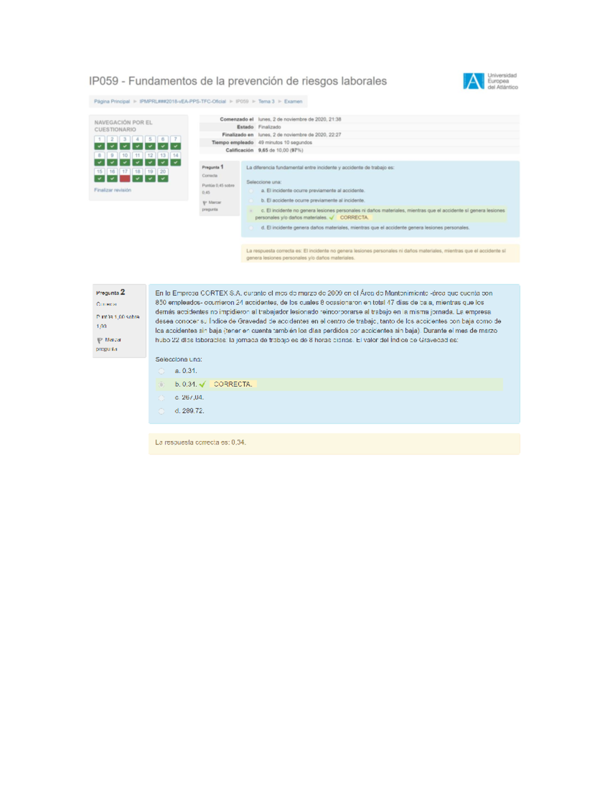 Respuestas Examen Final IP059: Guía de Estudio Completa - Studocu