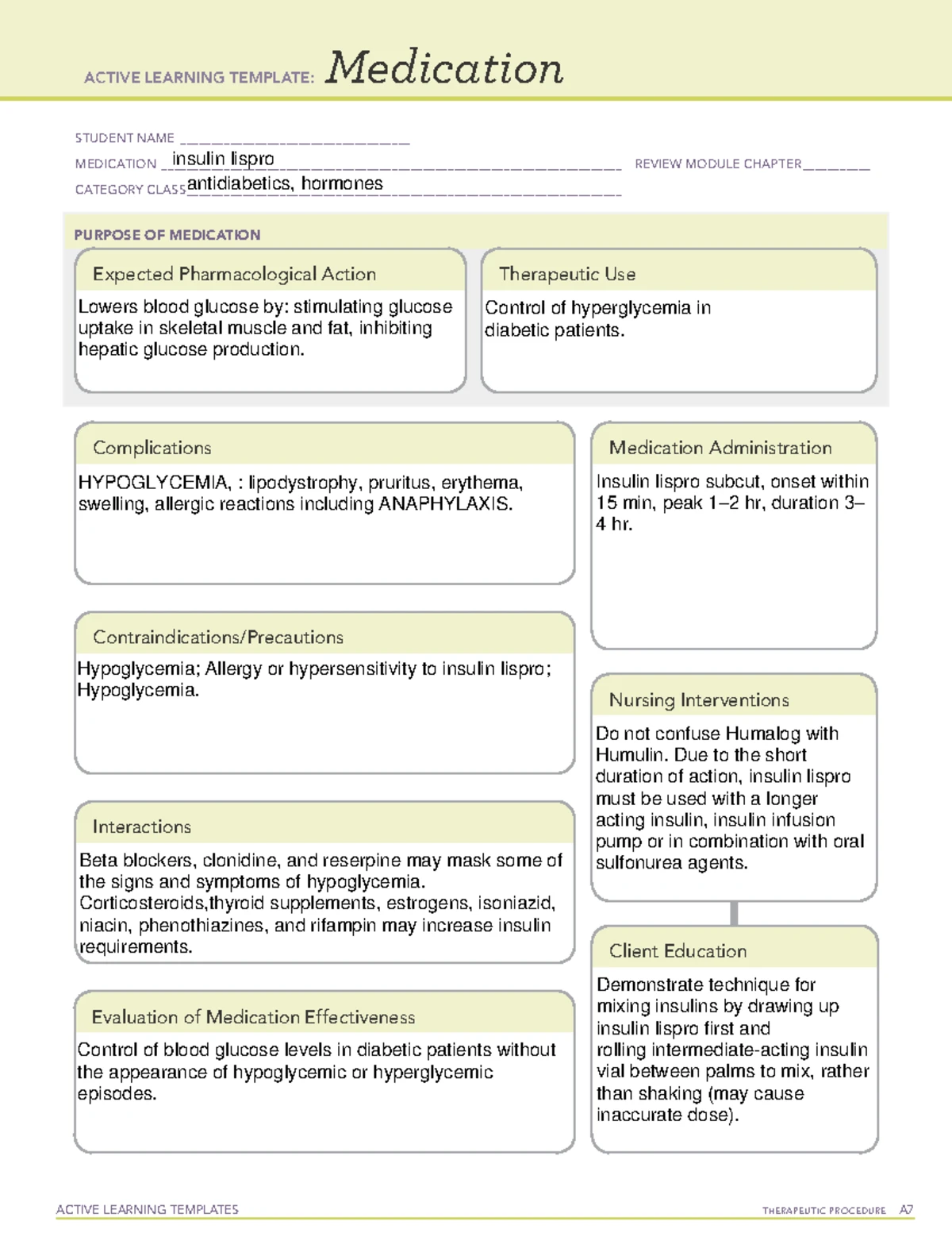 Morphine - Drug Card - Nursing Program Medication Portfolio Generic ...