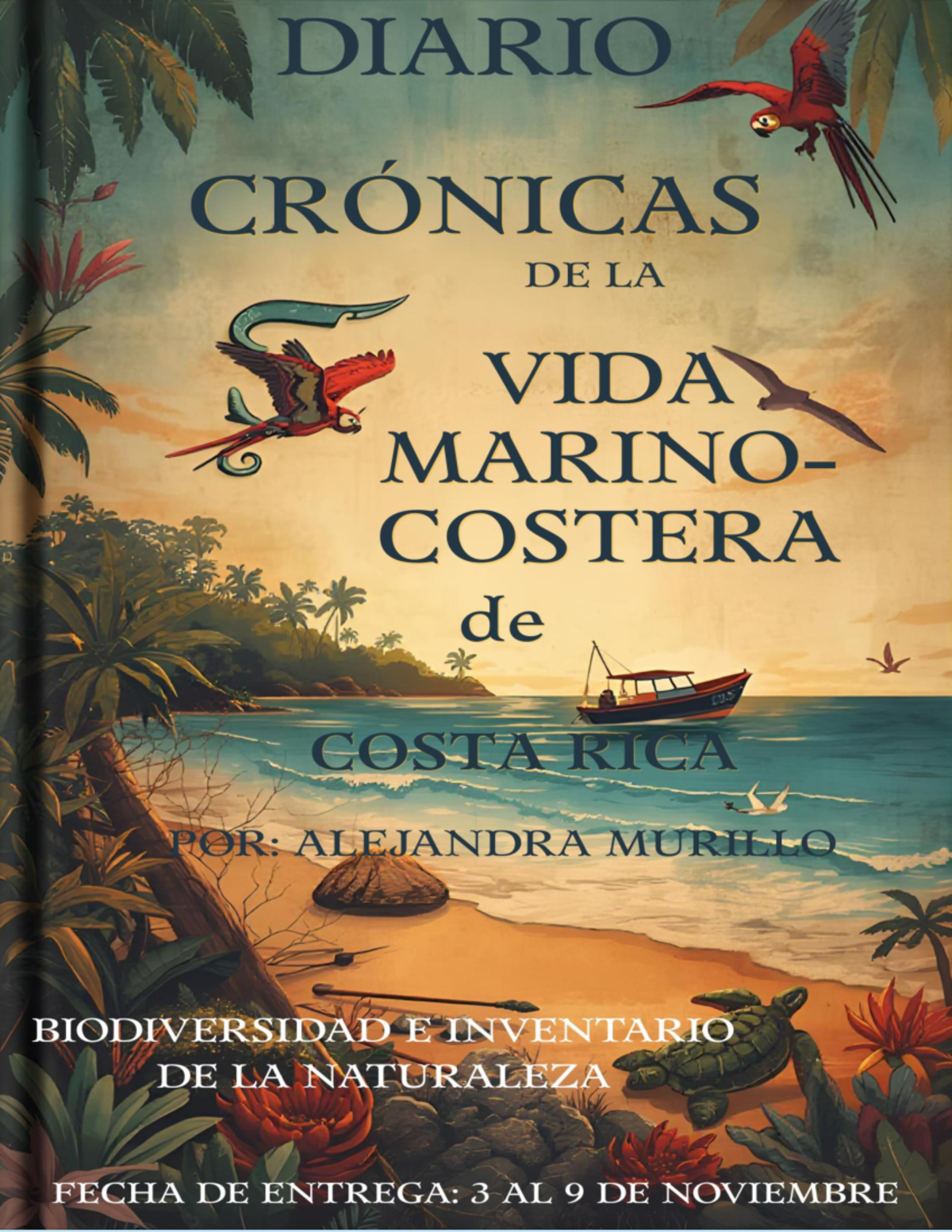 Diario de Observación: Biodiversidad Marina en Costa Rica (3166) - Studocu