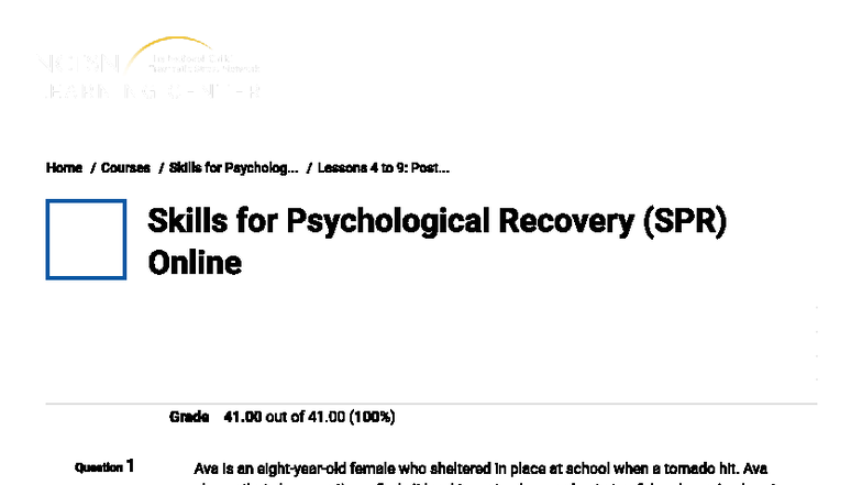 Lessons 4 to 9: SPR Post-Test Review for PSY 101 - Studocu