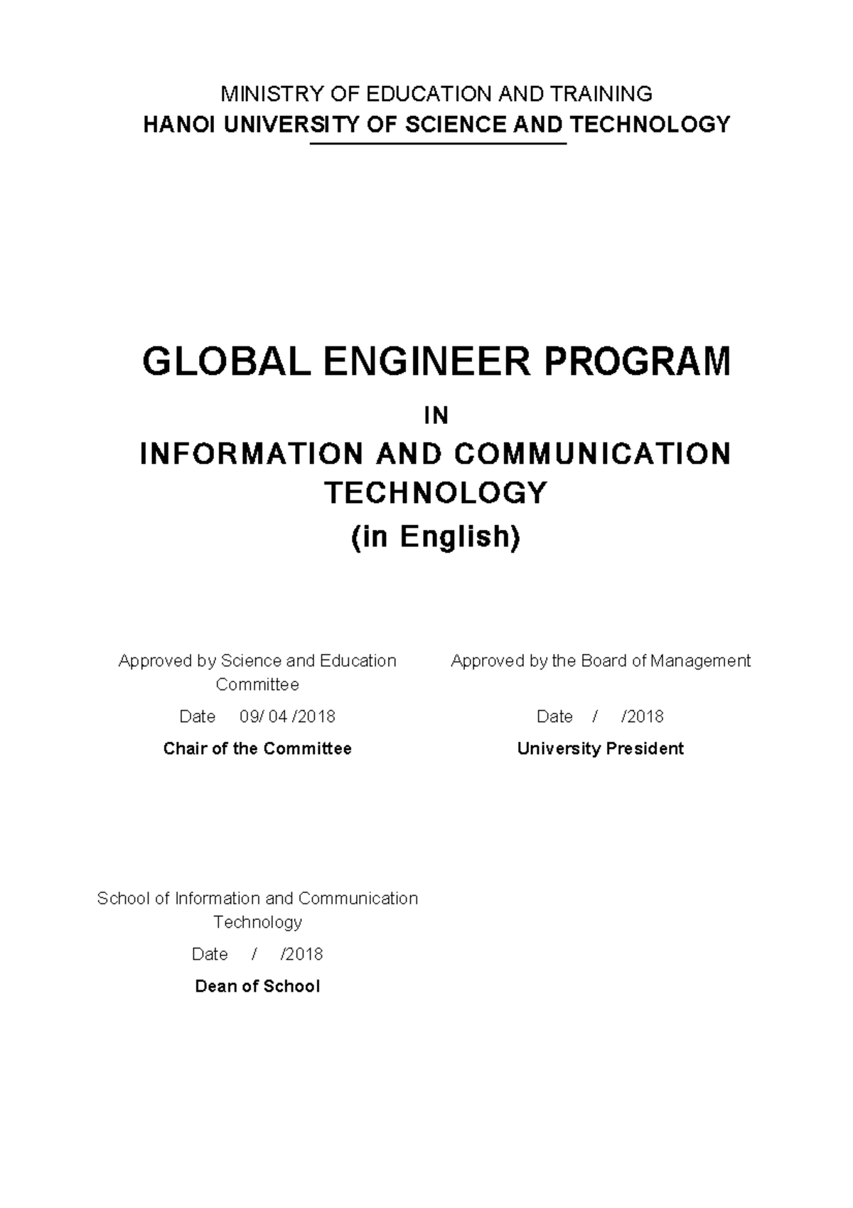 Program book Global ICT update 2019 0306 - MINISTRY OF EDUCATION AND ...