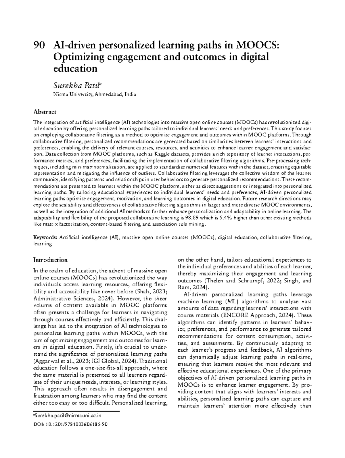 AI-Driven Personalized Learning Paths in MOOCs: Enhancing Engagement ...