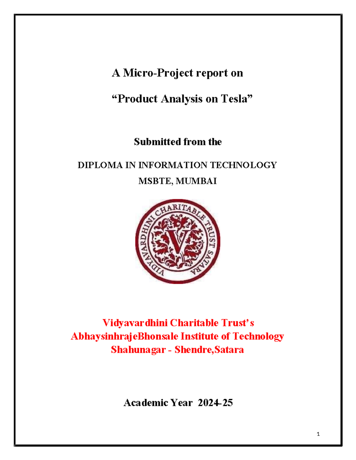 Micro project report on product analysis: Tesla features (IF5I) - Studocu