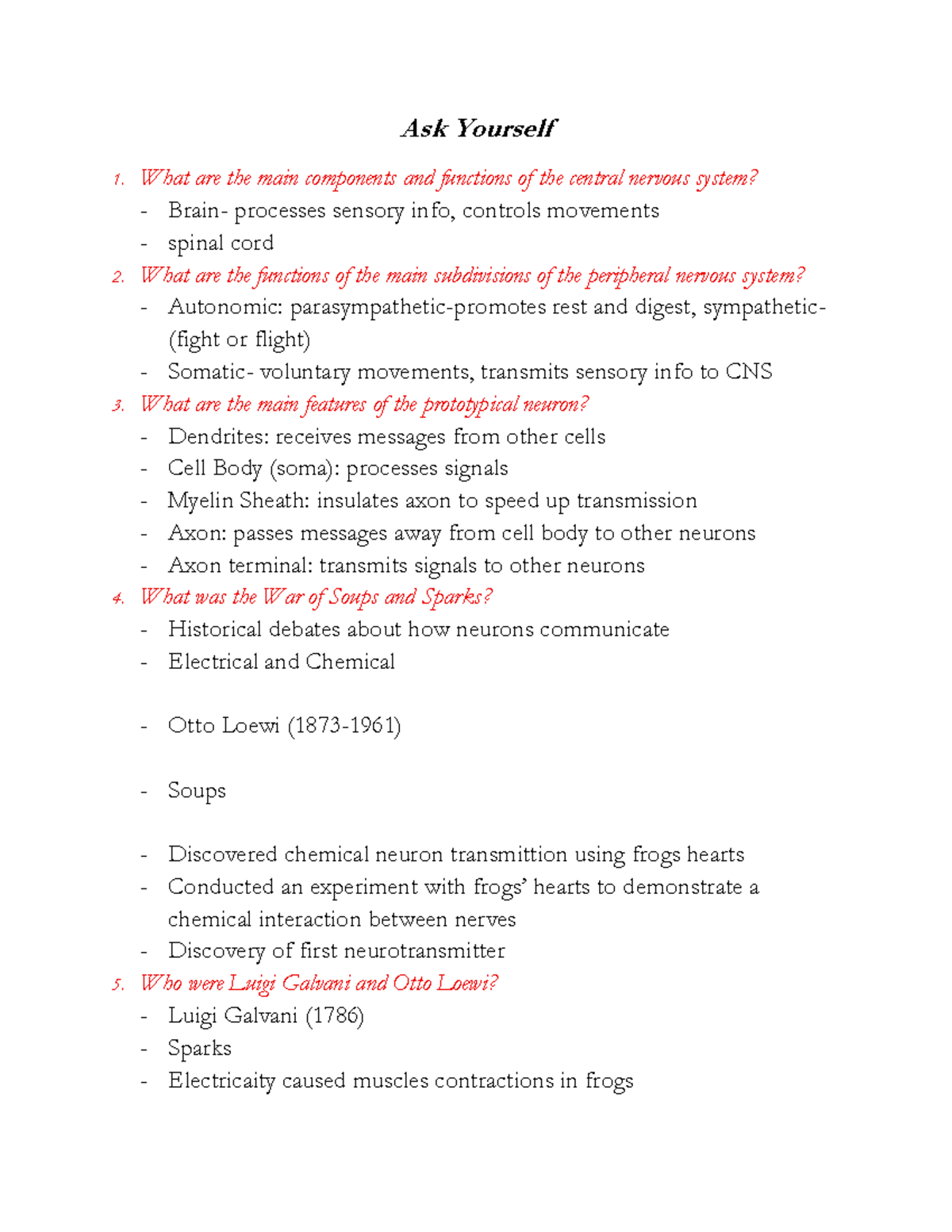 CNS Functions & Neuron Action Potentials: A Comprehensive Overview ...
