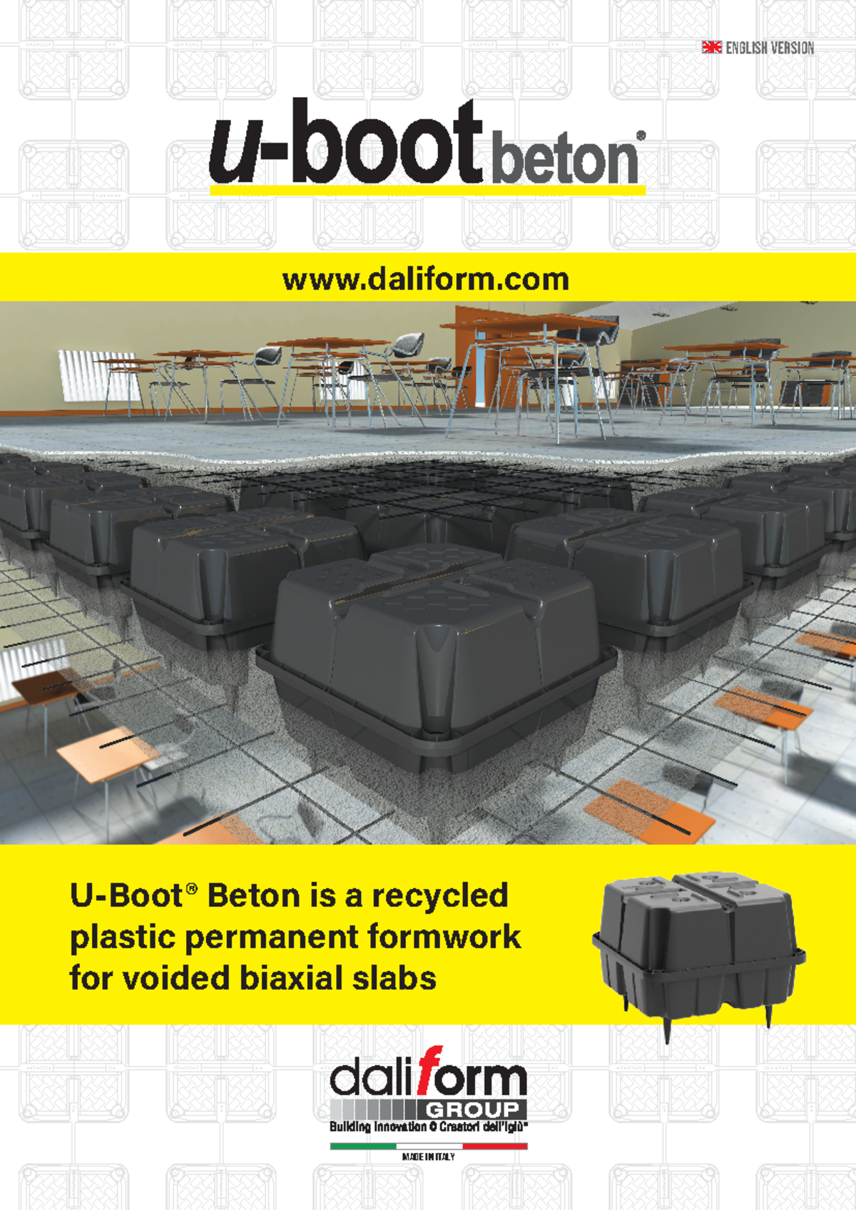 UBoot en - vvv - daliform MADE IN ITALY U-Boot® Beton is a recycled ...