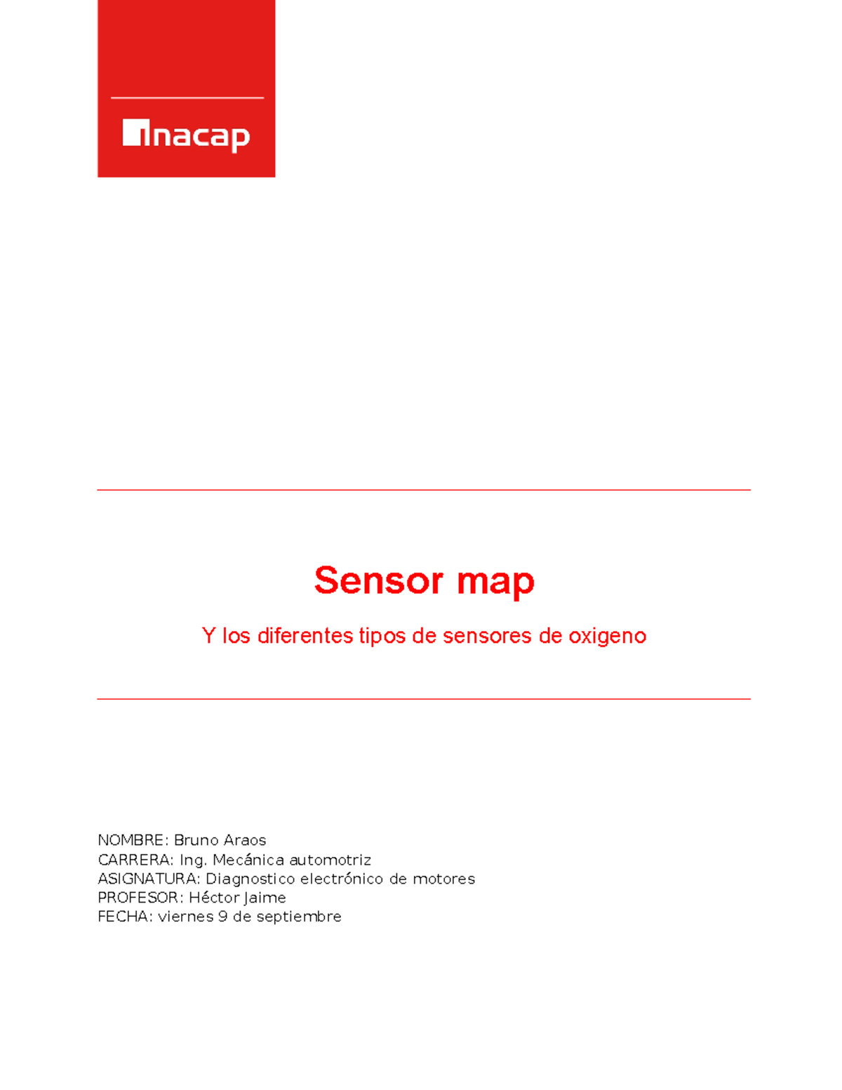 Sensor map y tipos de sensores de oxigeno - Ing. Mecánica automotriz en sistemas electronicos ...